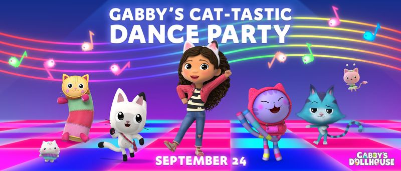Gabby's Dollhouse Cat-tastic Dance Party at Universal Studios, UP ...